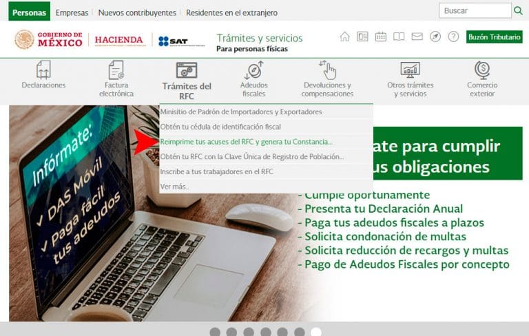 Constancia de Situación Fiscal SAT | Genera, reimprime