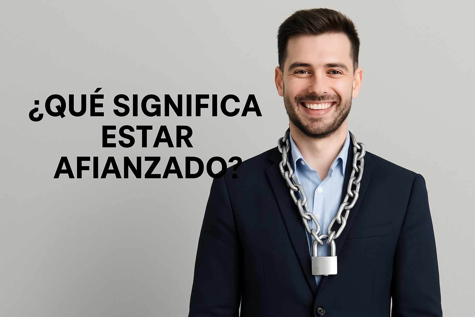 ¿Qué significa estar afianzado? 1ra Guía clara y completa